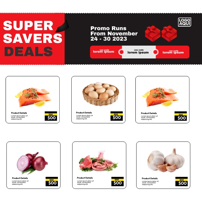 Super Savers Deals Template | PosterMyWall