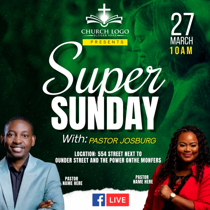 super sunday Template | PosterMyWall