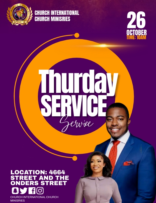 Plantilla de super sunday | PosterMyWall