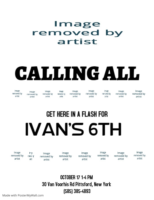 Copy of SUPERHERO birthday | PosterMyWall