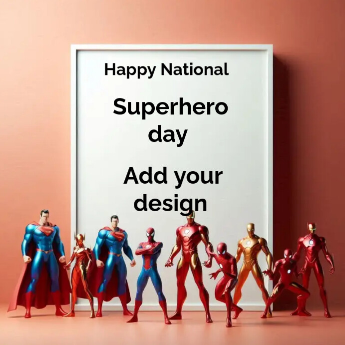 Superhero Day Poster Template | PosterMyWall