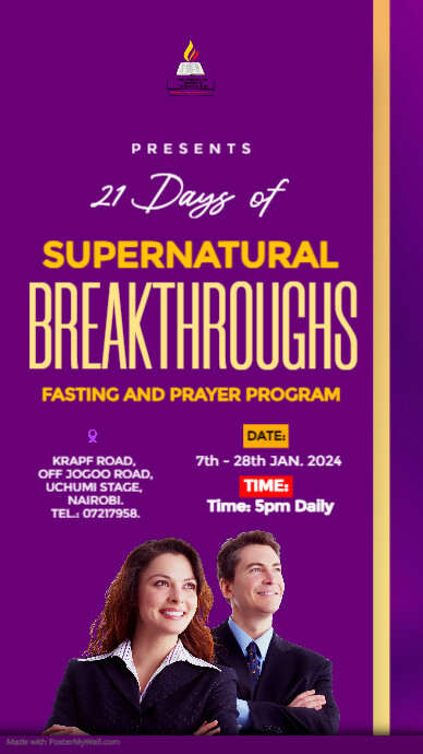 supernatural breakthroughs Template | PosterMyWall