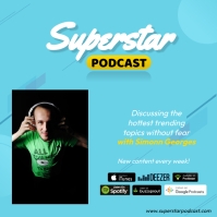 Star talk podcast Template | PosterMyWall