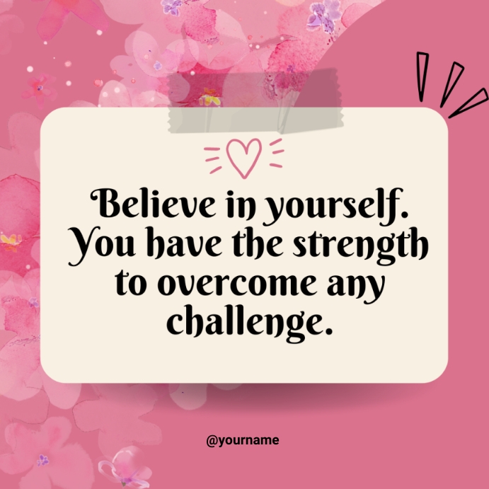 Plantilla de Support Group | Motivational Phrase | PosterMyWall