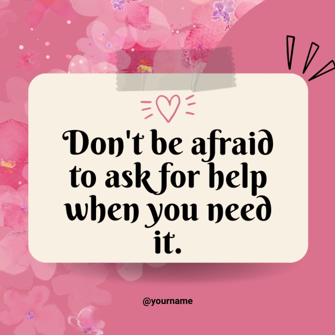 Plantilla de Support Group | Motivational Phrase | PosterMyWall