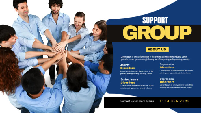 Support Group Ad Template | PosterMyWall