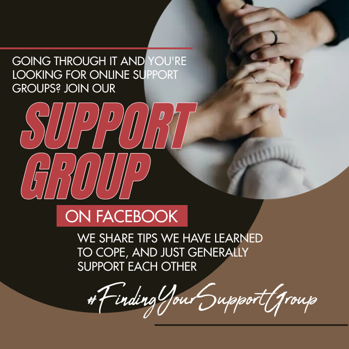 Support Group Template | PosterMyWall