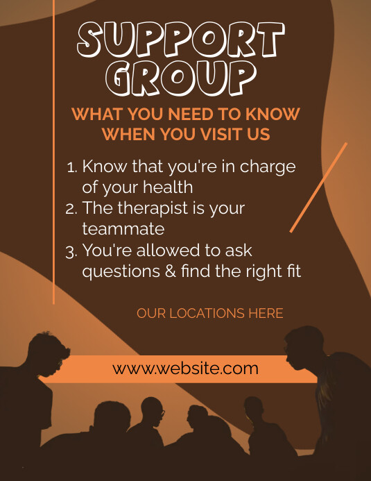 Copy of Support Group | PosterMyWall