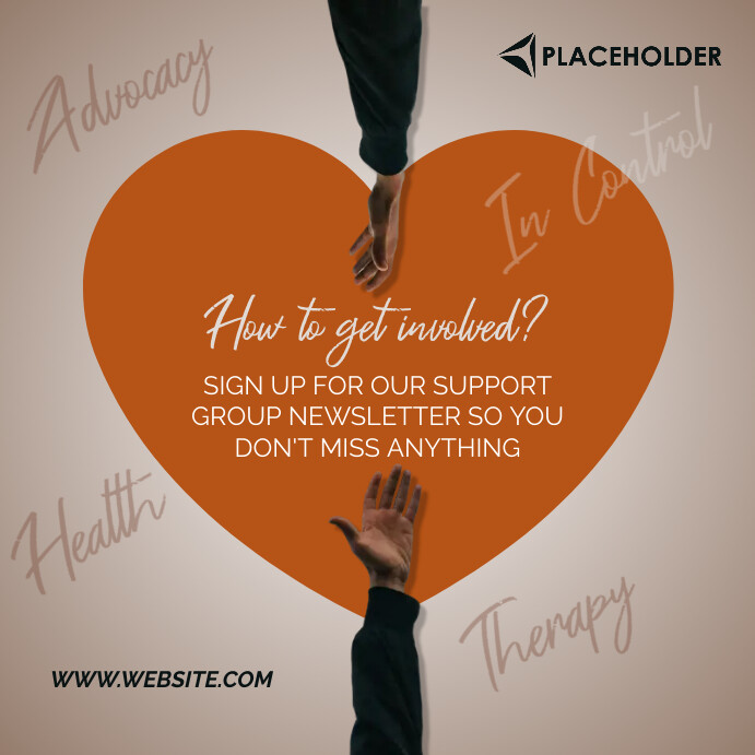 Support Group Template | PosterMyWall