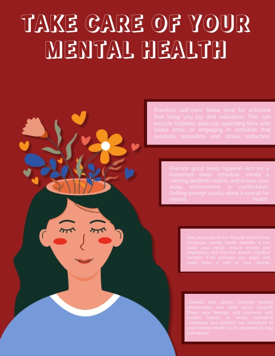 support group mental health template | PosterMyWall