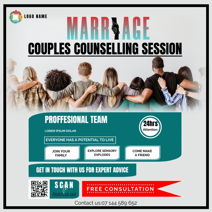 Support groups Template | PosterMyWall