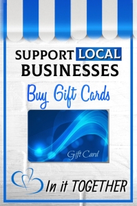 Support Local Businesses Poster Template | PosterMyWall