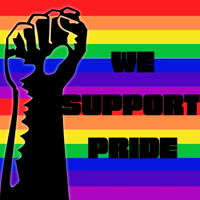 Support Pride Insta Template | PosterMyWall