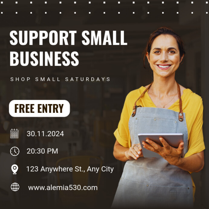 Copy of Support Small Business | PosterMyWall