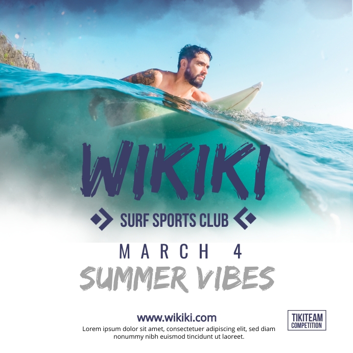 Surfing Templates Ads | PosterMyWall