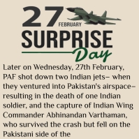 110+ surprise day template Customizable Design Templates | PosterMyWall