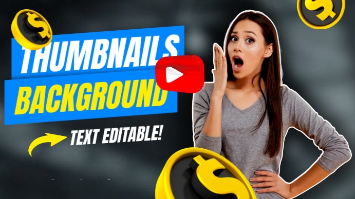 Copy of Surprised woman youtube thumbnail template | PosterMyWall