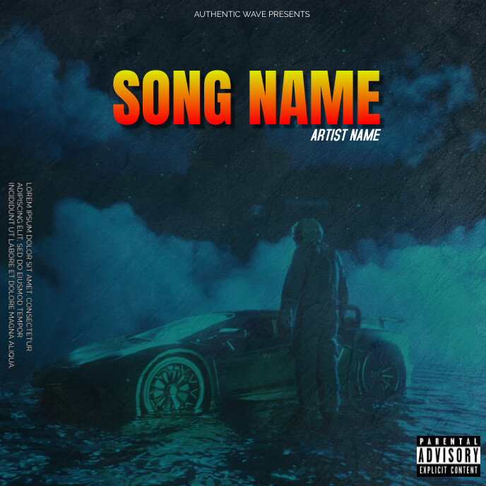 Surreal Album Cover Template By Finesse Truth | PosterMyWall