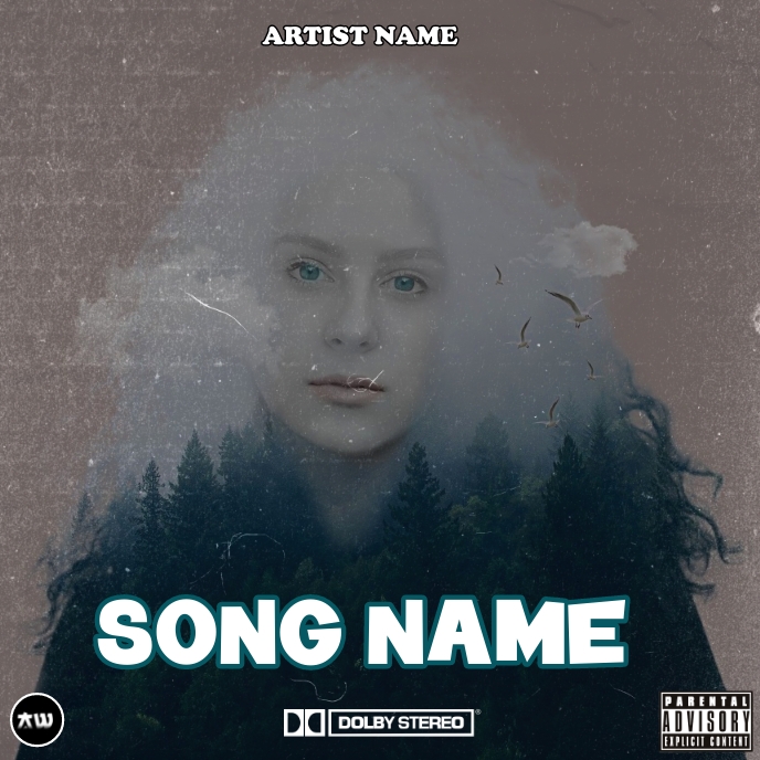 Surreal Blended Album Cover Template | PosterMyWall