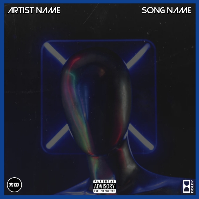 Surreal Statue album cover templates | PosterMyWall