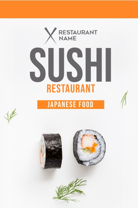 Sushi Ads Template | PosterMyWall
