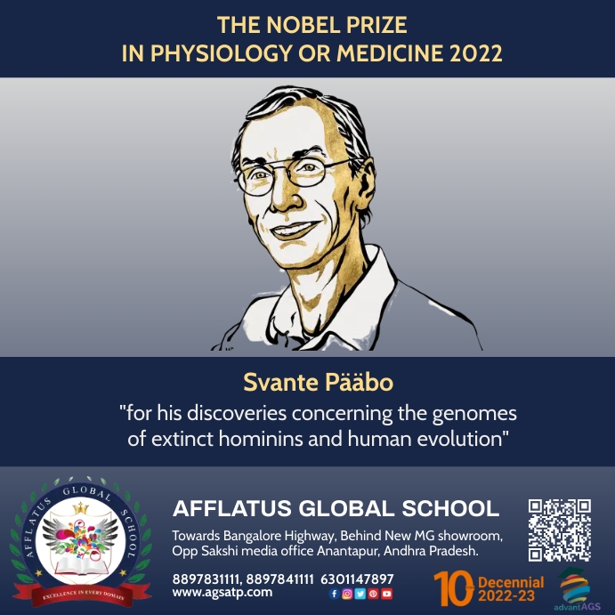 svante paabo 2022 nobel prize (1) Template | PosterMyWall