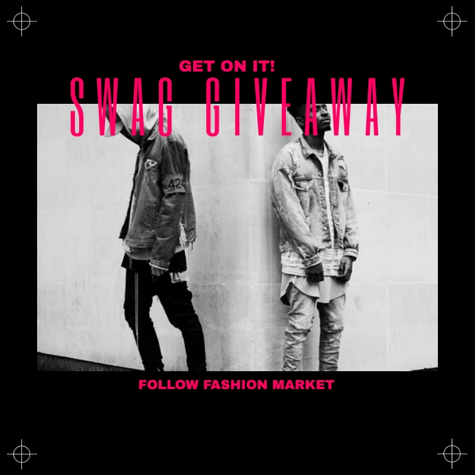 Copy of SWAG Ad Instagram Post Design Template | PosterMyWall