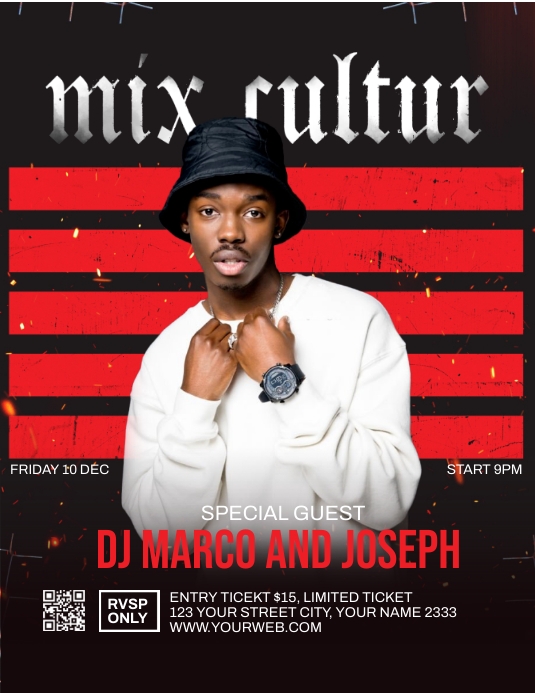 Swag Night Party Template | PosterMyWall