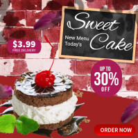 Cupcake Post - Dessert Post - Sweet Post Template | PosterMyWall