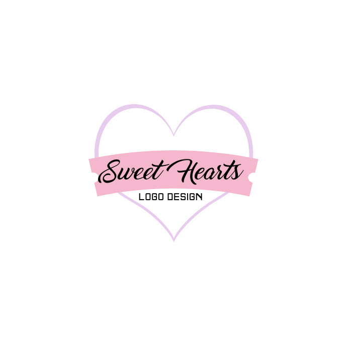 Sweet Hearts Logo Template | PosterMyWall