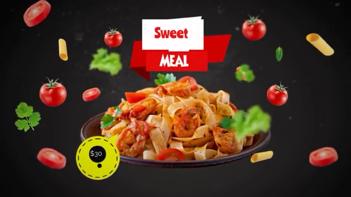 Sweet Meal Template | PosterMyWall