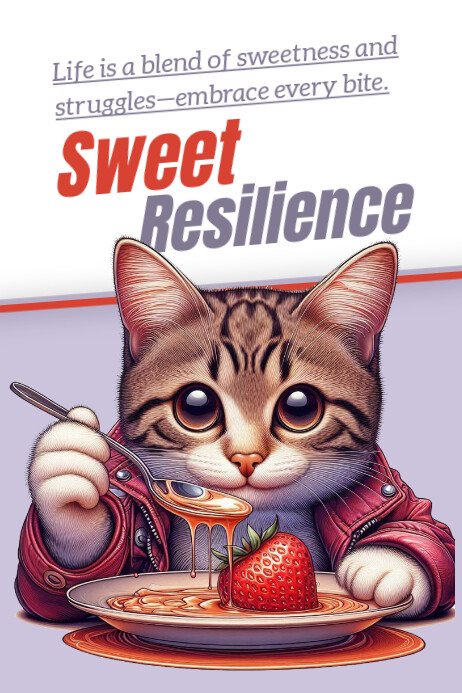 Sweet resilient Template | PosterMyWall