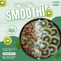 Sweet Smoothie Ads Template | PosterMyWall