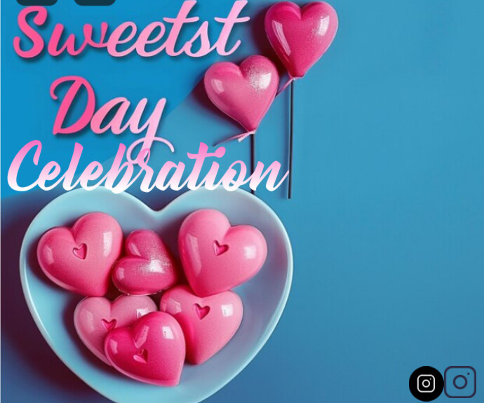 Sweetest day celebration Template | PosterMyWall