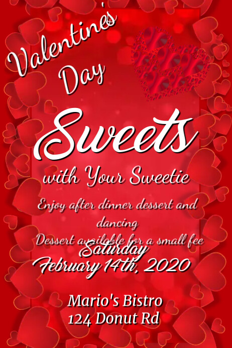 Sweetie Template | PosterMyWall