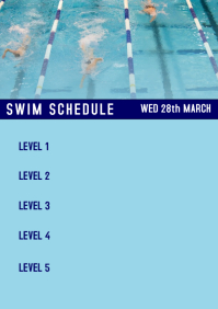 Swim Meet Template | PosterMyWall