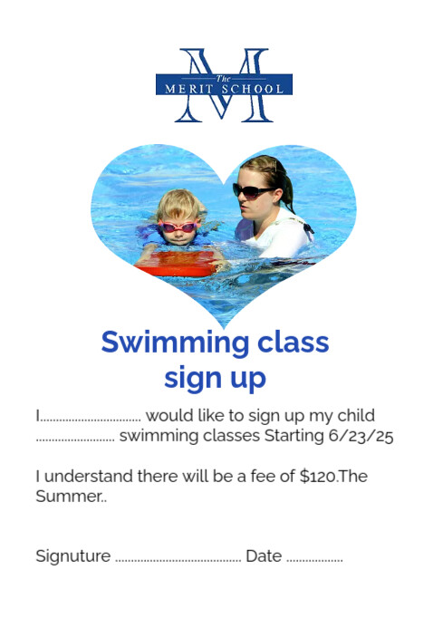 Copy of Swimming class | PosterMyWall