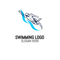 SWIMMING LOGO Template | PosterMyWall