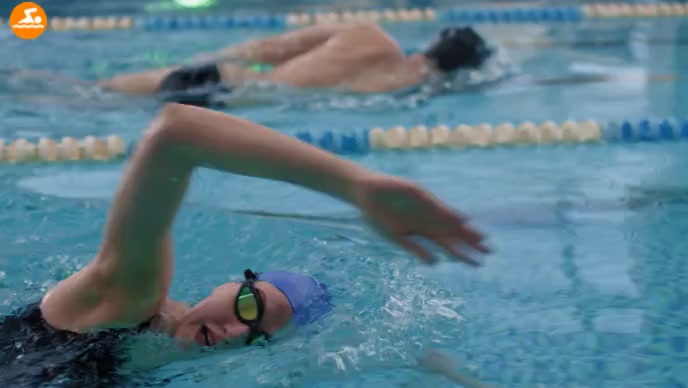 Copy of swimming water race | PosterMyWall