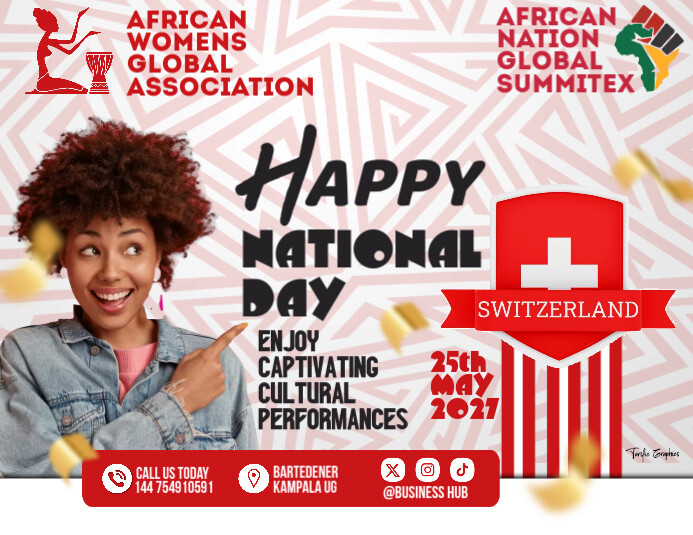 Switzerland National Day Template | PosterMyWall