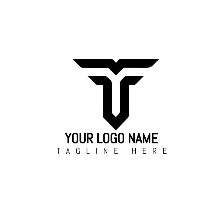 T logo design| Company logo Template | PosterMyWall