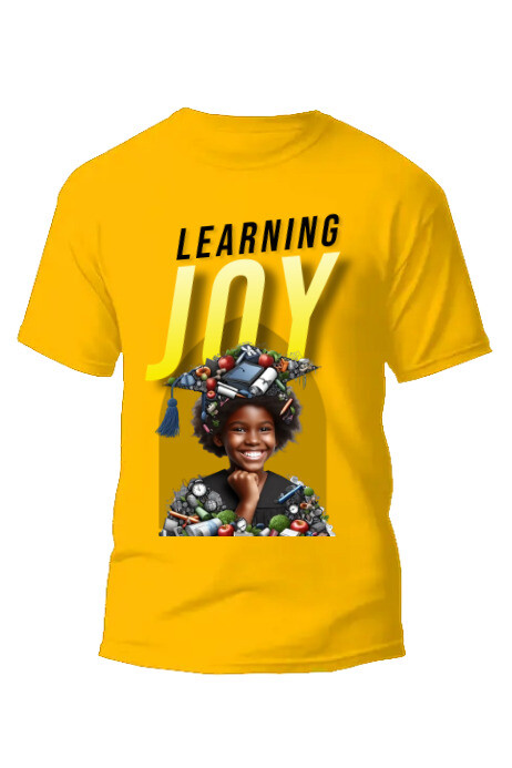 T shirt design: learning joy Template | PosterMyWall