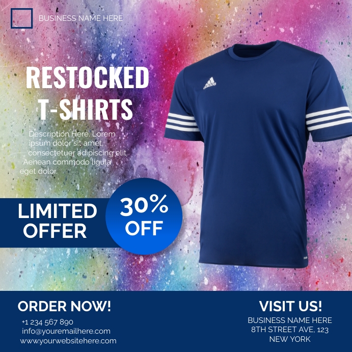 t-shirt offers Template | PosterMyWall