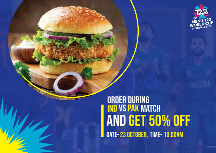 T20 Cricket Offer Template | PosterMyWall