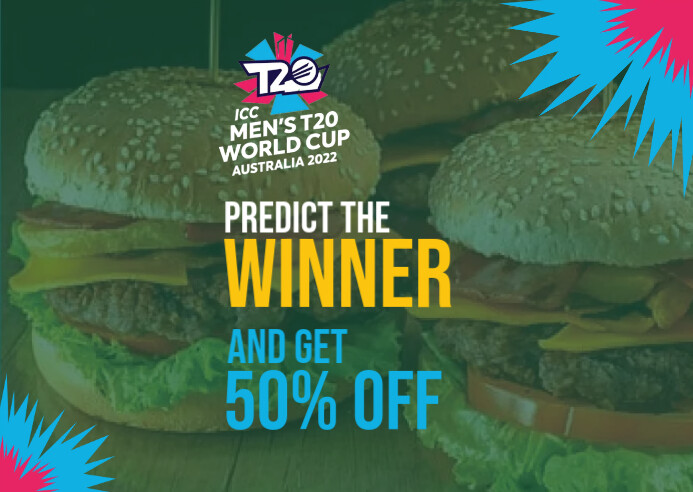 T20 Cricket Offer Template | PosterMyWall