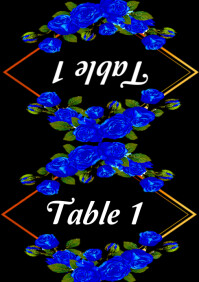 Table/Food Name Tag Template | PosterMyWall