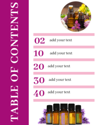 Table of Contents Template | PosterMyWall