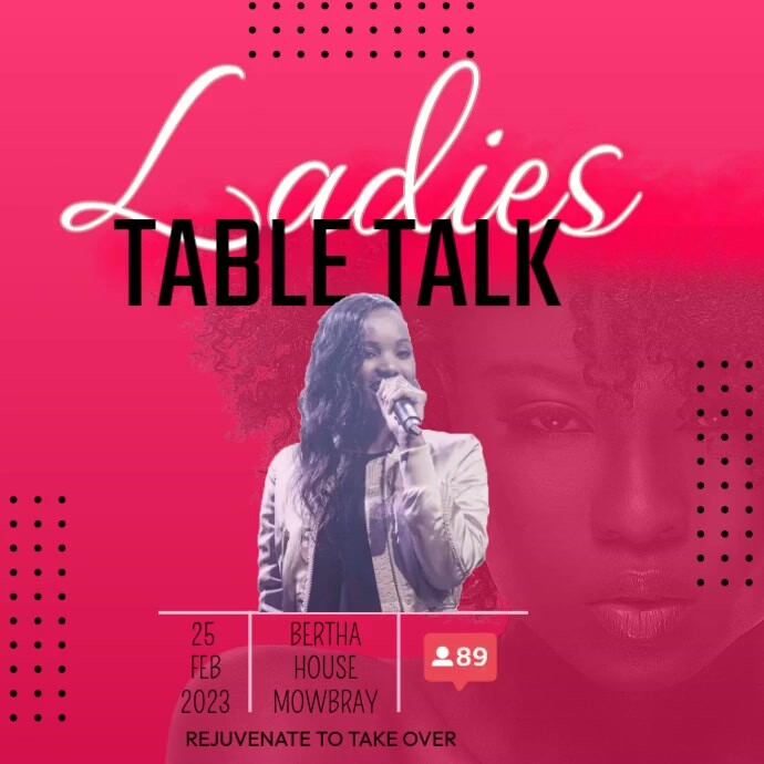 Copy of Table Talk | PosterMyWall