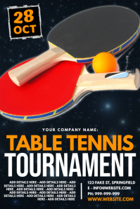 TENNIS POSTER Template | PosterMyWall