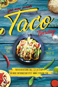 Taco Flyer Template | PosterMyWall